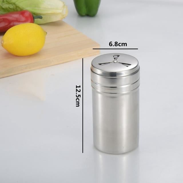POT A EPICES,Lager Spin Jar--Bocaux À Épices Pour Barbecue En Acier ...