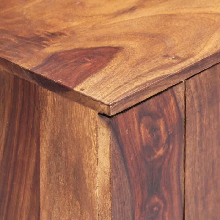CEN Table console 90 x 30 x 75 cm Bois de Sesham massif ...