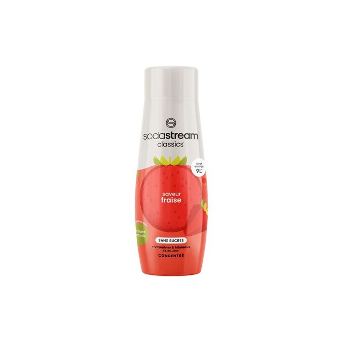 Sirop et concentré Sodastream Concentre Saveur FRAISE+ SANS SUCRES ...