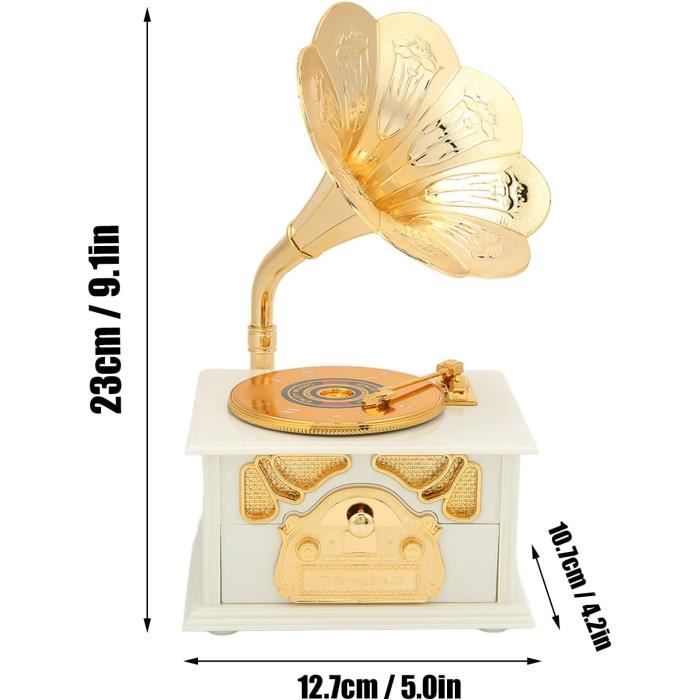 Boîte À Musique, Gramophone Rétro, Boîte À Musique De Modélisation De ...