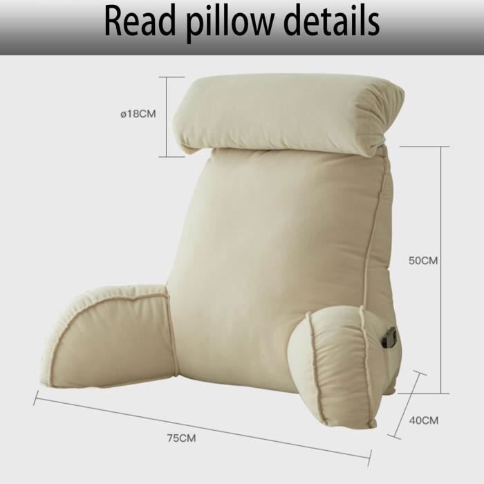 Coussin De Lecture,Lecture \U200Bcoussin De Salon,Avec Accoudoirs,Avec ...