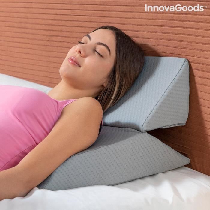 Oreiller - InnovaGoods - Threllow - Triangulaire - Memory foam ...