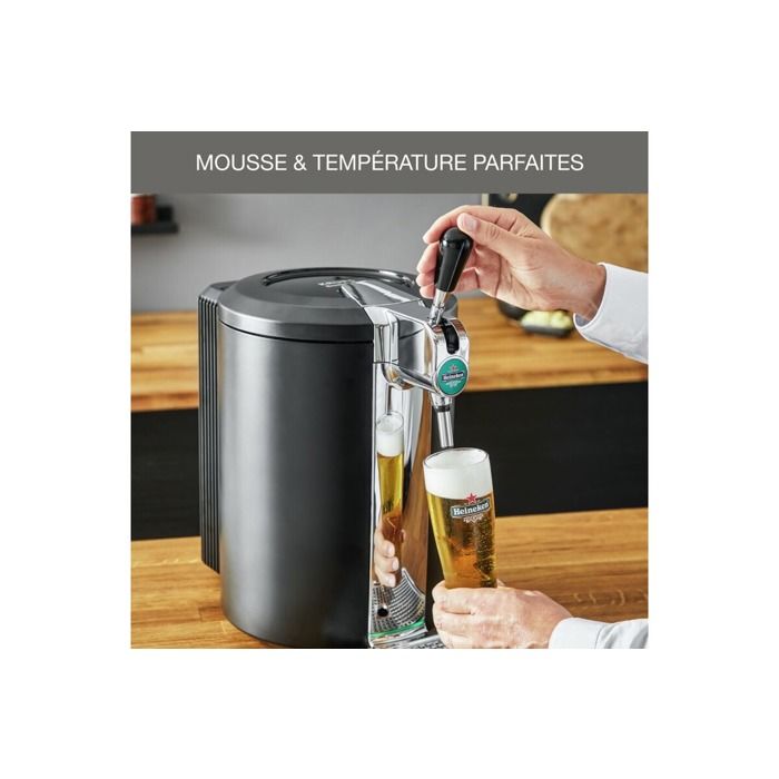 Pompe à bière - Krups - YY4809FD - 5 Litres - 65 Watts - Compatible ...