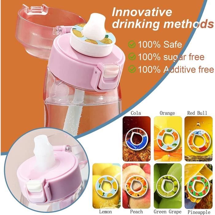 Air-Up Gourde Pods Saveur Bouteille, 650ML Air Gourde Up Bouteille Avec ...