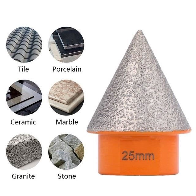 Mèches De Chanfrein Diamant Dia20-75mm pour Coupe-carrelage et Marbre ...