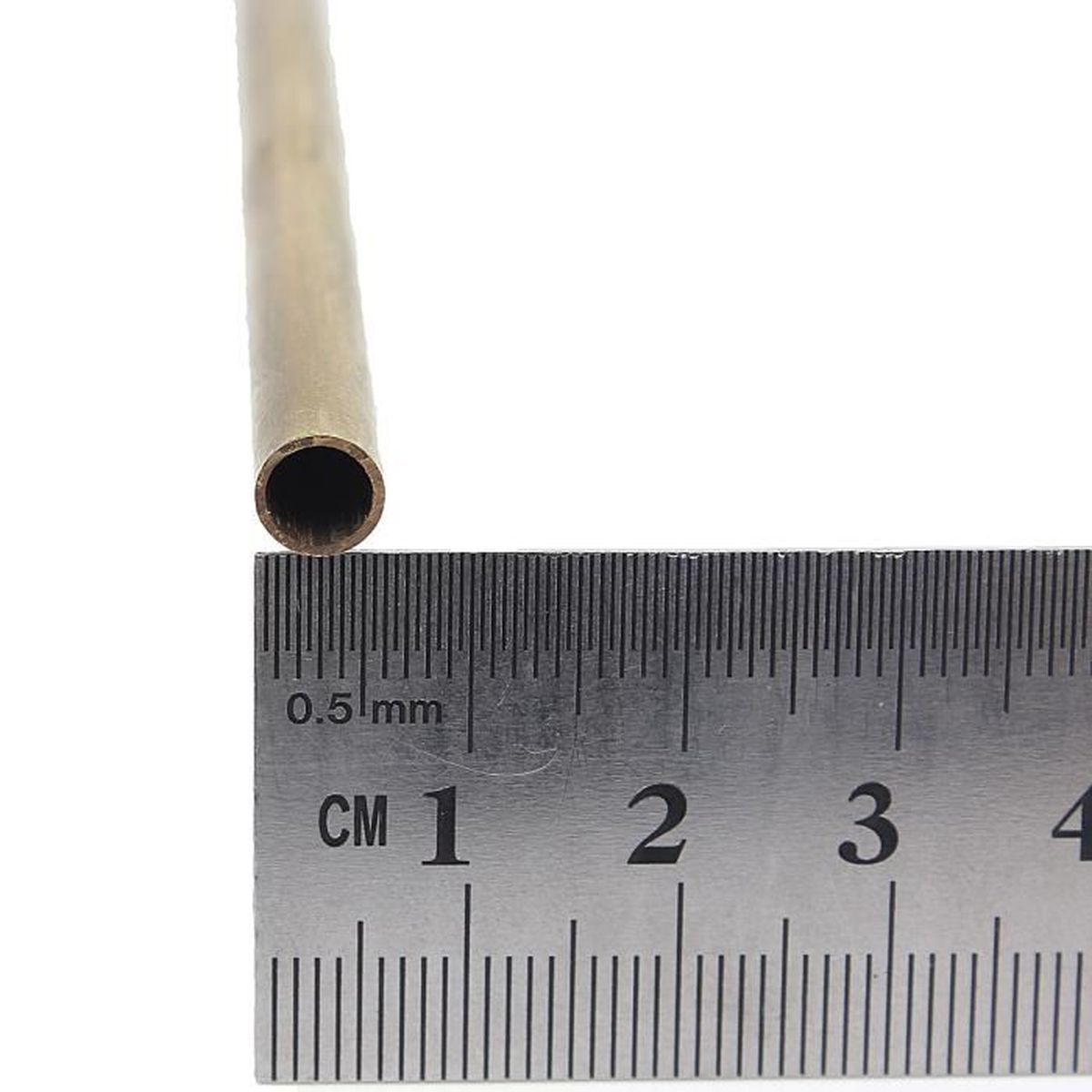 Brass Laiton Tube Tuyau Diamètre 2mm 3mm 4mm 5mm 6mm (300mm long 0.45mm mur) 5mm dia brass tube ...