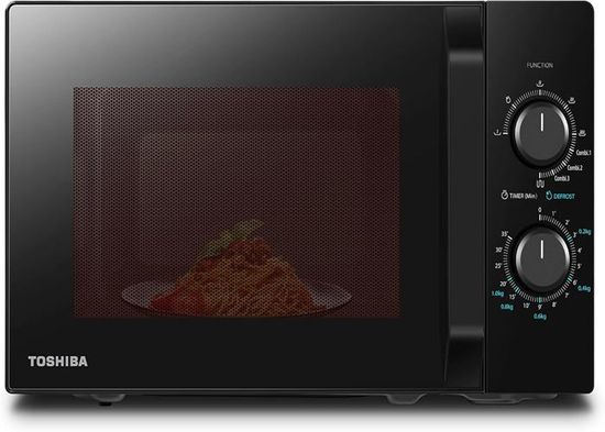 Mw2-Mg20P(Bk) 3-En-1 Four Micro-Ondes Grill Combiné, 20 L, 5 Niveaux De Puissance Réglables ...