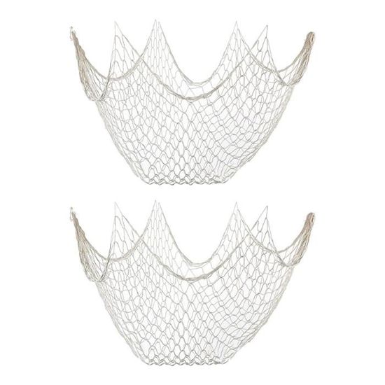 Filet de pêche Nautique Résille Filet Coton Naturel Tentures Murales ...