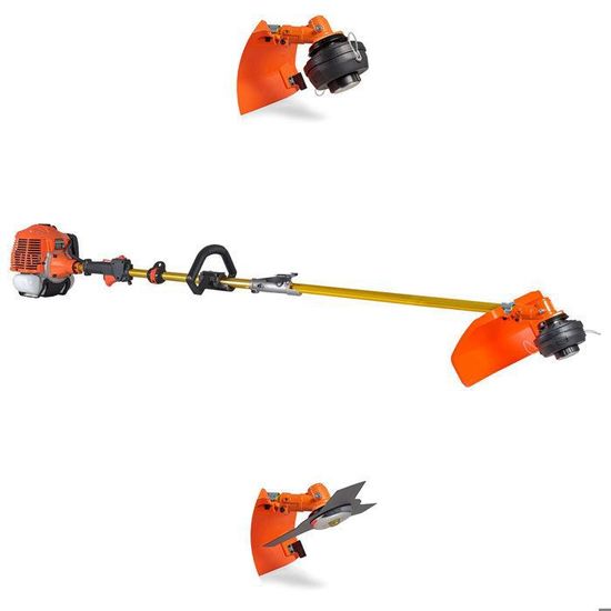 Débroussailleuse thermique - BOUDECH - 62 cm3 - 4CV - 2 fonctions en 1 - Multifonctionnelle ...