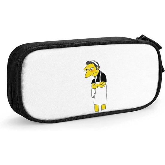 Trousse À Crayons De Grande Capacité Avec Double Fermeture Éclair Motif ...