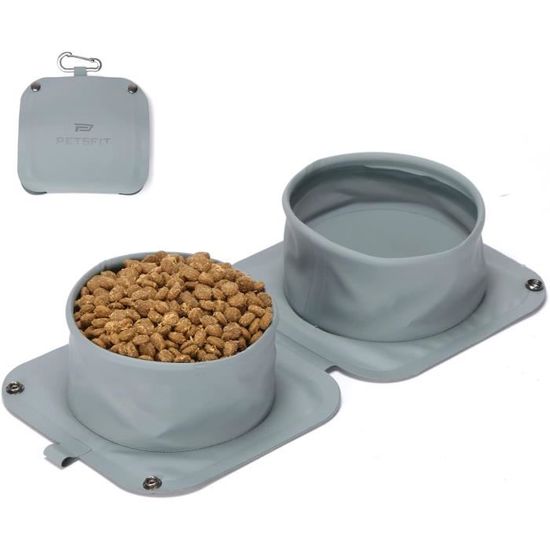 Gamelle Chien Voyage Set De 2 Ecuelles De Voyage Pour Chien Ecuelles ...