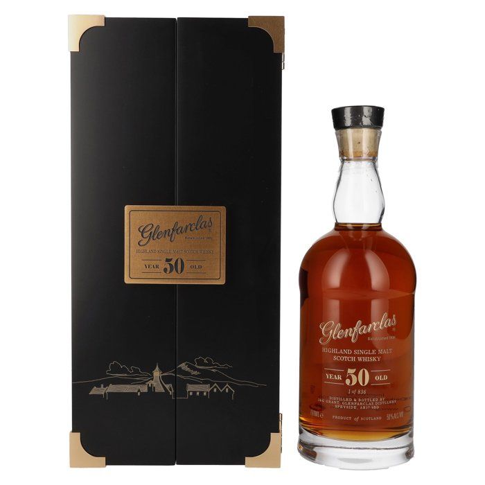 Glenfarclas 50 Years Old Highland Single Malt Scotch Whisky 50% Vol. 0 ...