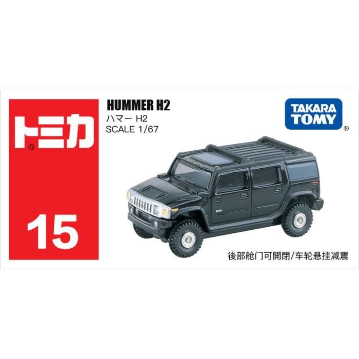 Mini modèle de voiture en alliage moulé - HUMMER - Hummer H2 - Noir ...