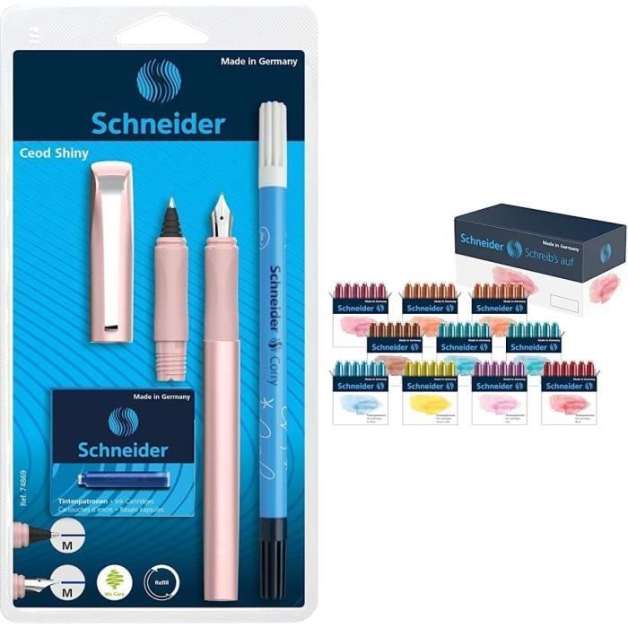 Ceod Shiny Kit D'Écriture Avec Stylo Plume, Stylo Roller, Effaceur D ...