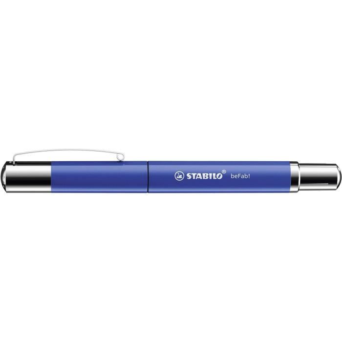 Stylo Plume - Befab! - 1 Stylo-Plume Rechargeable Uni-Colors - Bleu ...