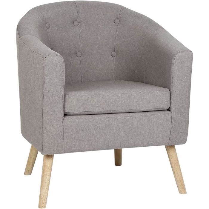 Petit Fauteuil Gris