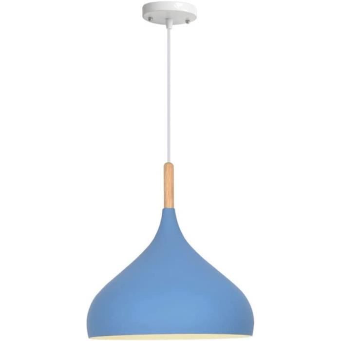 Lustre À Vis Couleur Led E26, Bois Et Métal, Simple Et Brillant, Lustre ...