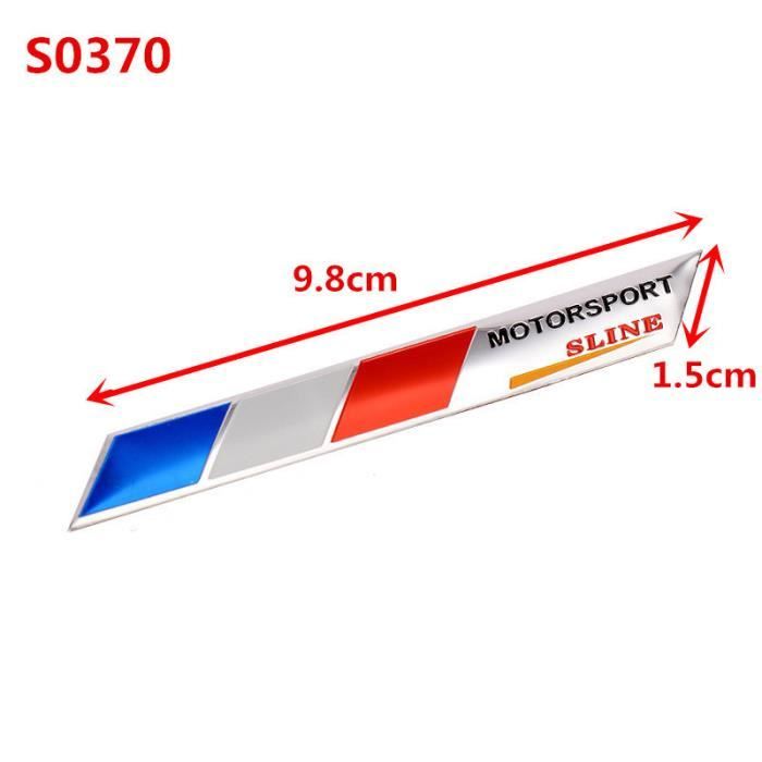 Amenagement interieur,Drapeaux autocollants de voiture en aluminium 3D ...