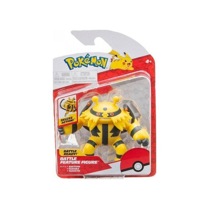 Pokemon Elekable Figurine Deluxe Action : Fonction De Combat - Pokemon ...