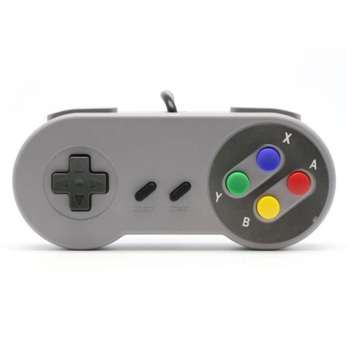 CABLING® Manette Retro Super NES - Cdiscount Informatique