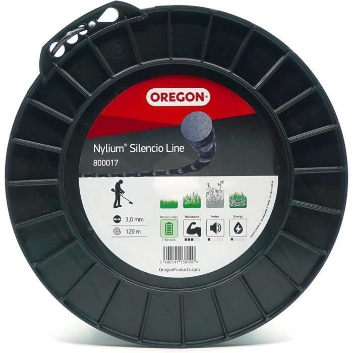800017 Fil De Coupe Nylium® Silencio, 3.0 Mm, Bobine 120M[u2166 ...