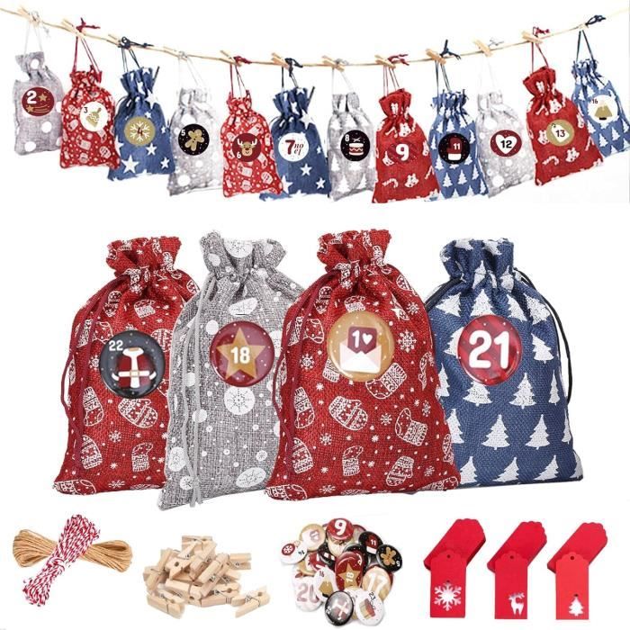 24 Calendrier De Lavent A Remplir Soit Meme, Calendrier De L'Avent ...