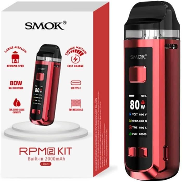 Rpm 2 Kit 80W Pod Vape 2000Mah Battery 7Ml Capacity Rpm 2 Mesh Coil ...