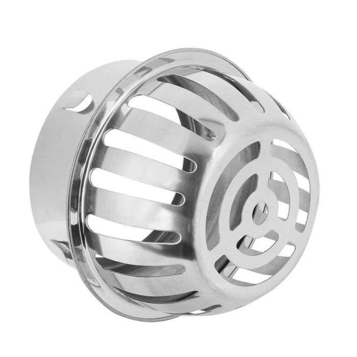 Drain de sol rond en acier inoxydable pour balcon et extérieur ...