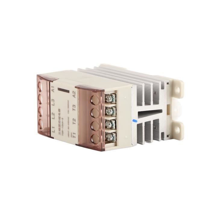 Relais à semi-conducteurs - DIOCHE - TSR15AA - 90-250 V CA - 24-380 V ...