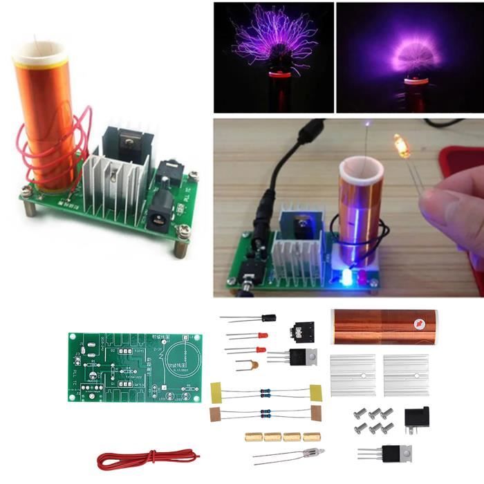 ZHI mini bobine Tesla Module de Bobine Tesla, Mini Module électronique ...