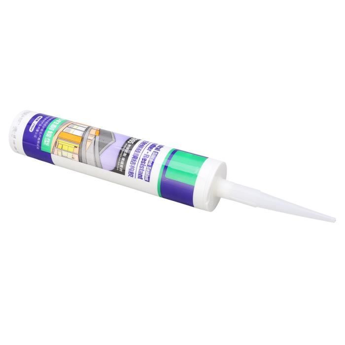 GOTOTOP Mastic silicone Cartouche adhésive de calfeutrage transparente ...