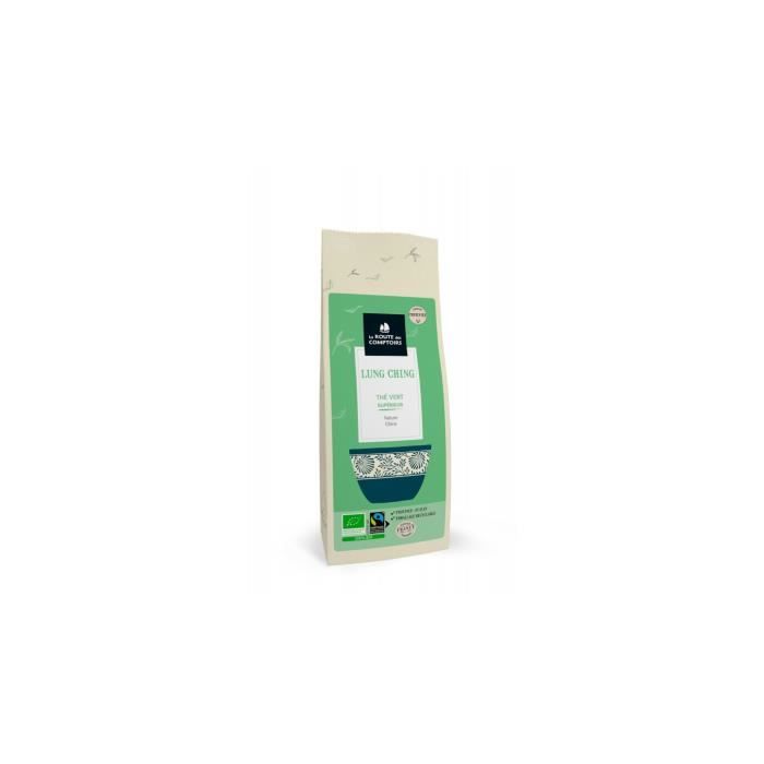 Thé Vert Bio Premium "Lung Ching" Sachet vrac 100g - Cdiscount Au quotidien