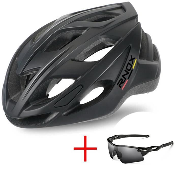 Casque vélo,Casque de vélo de route vtt rouge, équipement de vélo de ...