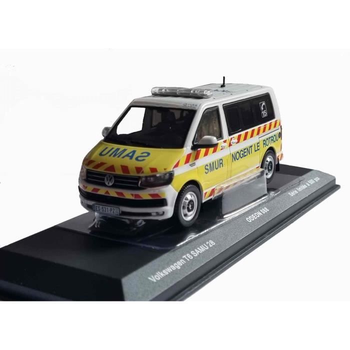 Transporter Van T6 Ambulance SAMU 28 SMUR De Nogent-Le-Rotrou 1/43 En ...