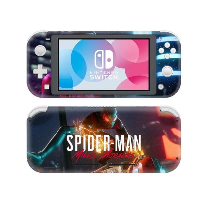Sticker pour Nintendo Switch Lite, Spider-Man Autocollant Skin Anti ...