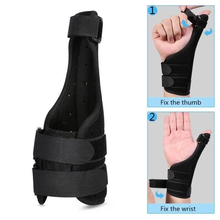 Chuntin-Attelle de pouce médicale Pouce médical Spica attelle orthèse ...