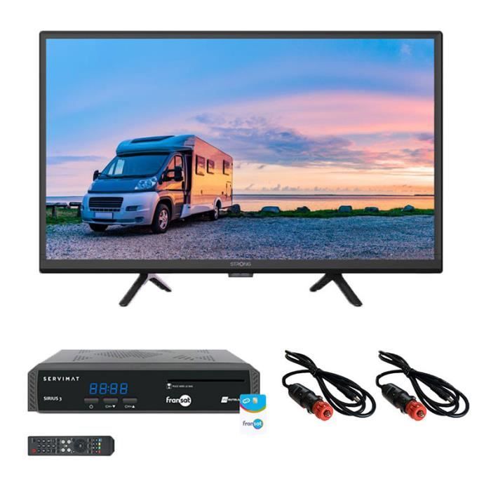 Téléviseur LED 24" STRONG C302 - HD 720p - Tuner DVB-T2/C/S2 - Port USB ...