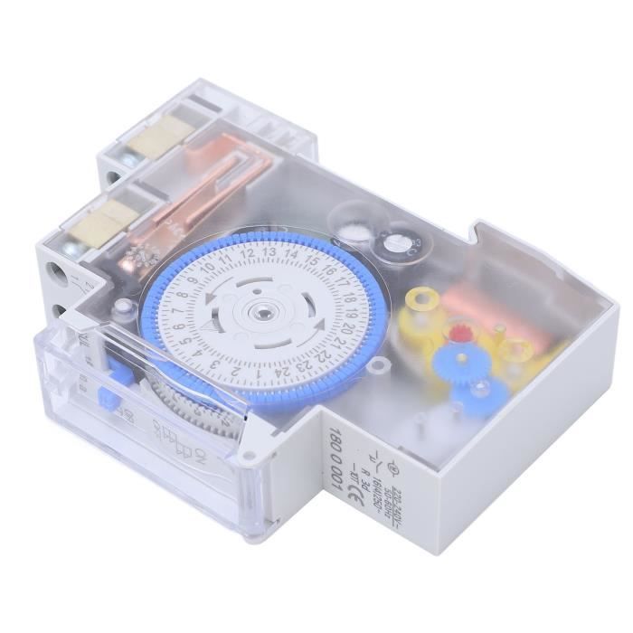 Minuterie - SURENHAP - Programmable 220-240V AC - Réglage 15 min à 24h ...