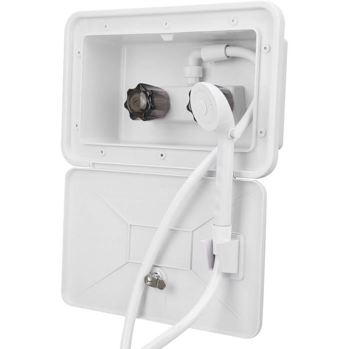 Douche Extérieure TRAHOO - Kit Multifonctionnel avec Contrôle du Débit ...