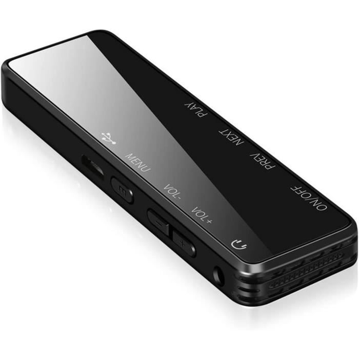 Mini Enregistreur Vocal Numérique Digital Voice Recorder Rechargeable ...