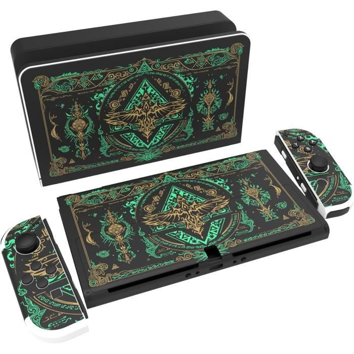 Kit D'Autocollants Skin Decal Pour Nintendo Switch Oled Console Sticker ...