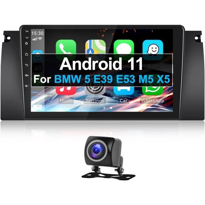 Android 11 Autoradio Pour Bmw 5 E39 E53 M5 X5 1996-2007 Avec Carplay ...