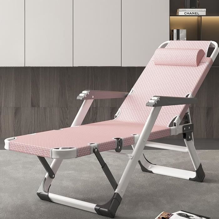 Transat Jardin Exterieur,Fauteuil Relax,Transat De Plage Pliable,Chaise ...