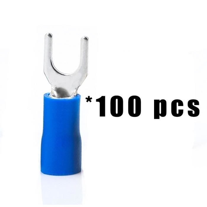 COSSE ELECTRIQUE,blue 100--Connecteur de fil et câble à sertir, broche ...
