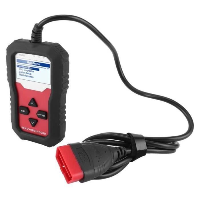 ZJCHAO Scanner OBD2 Outil de diagnostic de voiture Scanner de système ...
