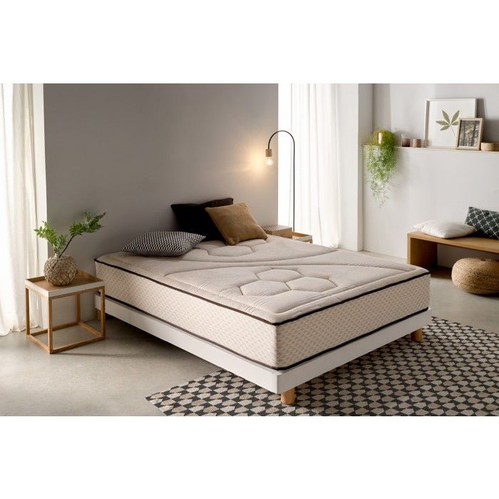 Moonia | Matelas Mousse à memoire de forme | Curvy | 110X190 | Fermeté ...