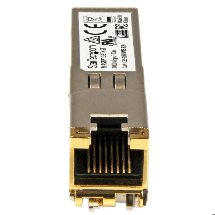 Module SFP Gigabit RJ45 - STARTECH - MA-SFP-1GB-TX - Cuivre - 100 m ...