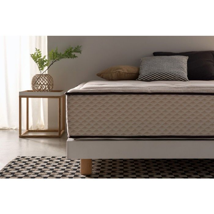 Moonia | Matelas Mousse à memoire de forme | Curvy | 110X190 | Fermeté ...