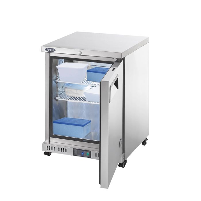 Mini Congélateur Professionnel Tropicalisé à Roulettes - 145 L - Atosa ...