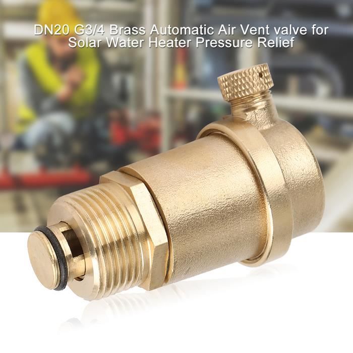 Vanne D'évent D'Aramox, Vanne D'évent Automatique en Laiton DN20 G3 / 4 pour la Décharge de ...